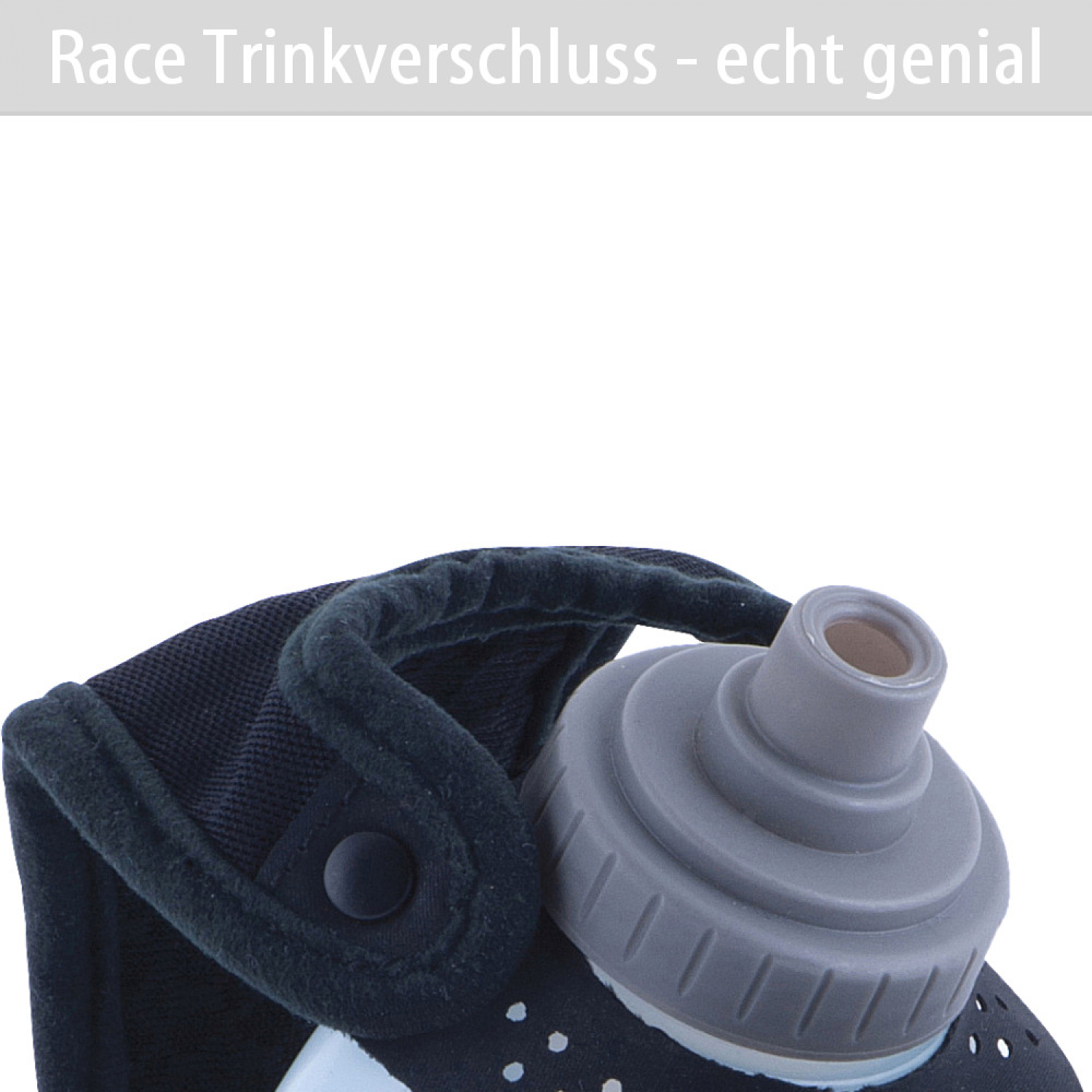 Große Speed Draw Plus Trinkflasche von Nathan Sports für die Hand mit ...