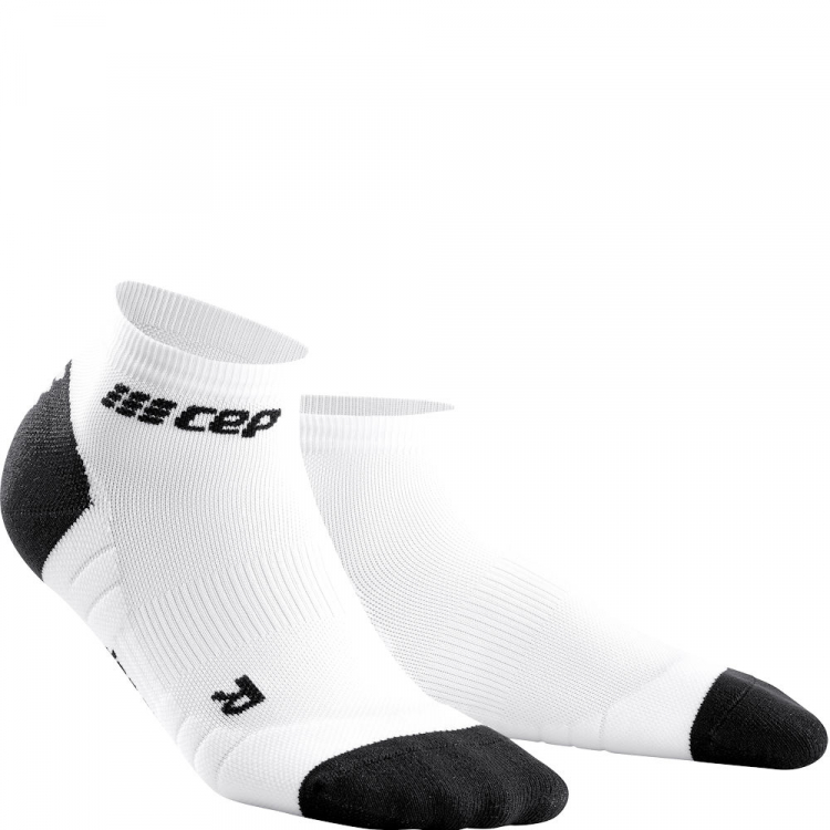 CEP Run 3.0 Low Cut Damen Laufstrümpfe Weiß Grau WP4A8X