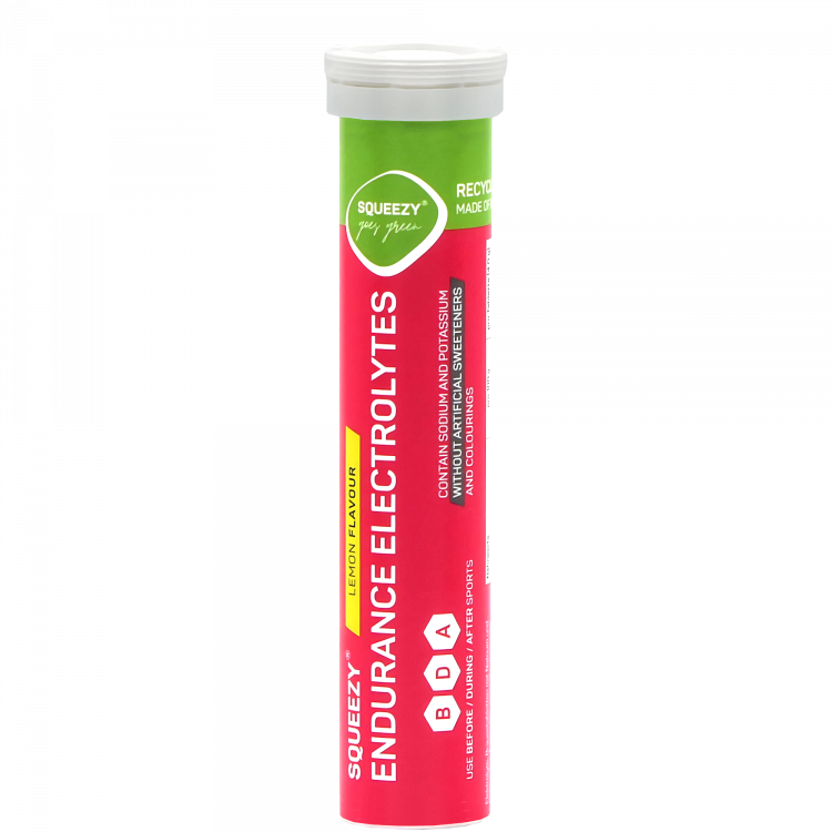 Squeezy Mineralstoff Brausetabletten - Elektrolyte für Sportler