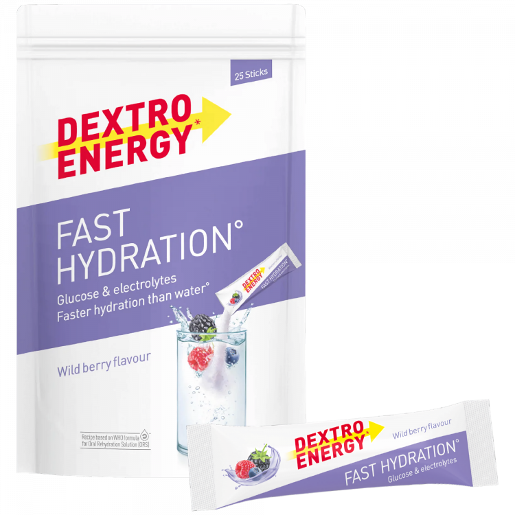 Dextro Energy Fast Hydration - Optimal hydriert - 25 x 14,5 g